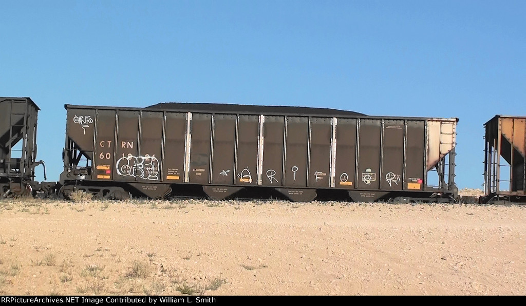 WB Loaded Unit Coal Frt at Erie NV -76